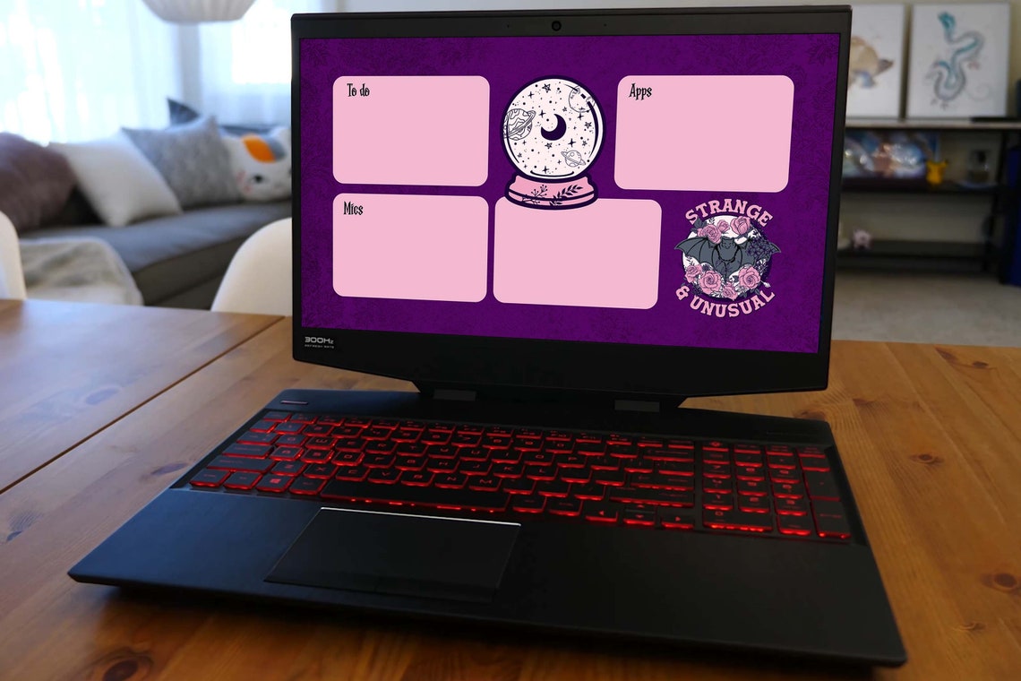 Purple Gothic Wallpaper for Mac and Window | Gothic Desktop Background ...