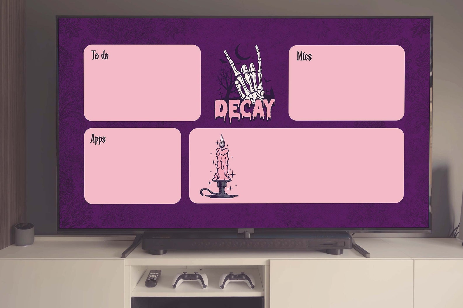 Purple Gothic Wallpaper for Mac and Window | Gothic Desktop Background ...