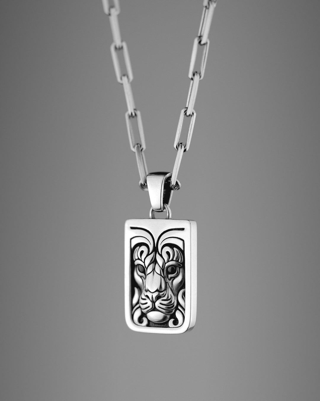 Sterling Silver Lioness Necklace | Leo Zodiac Pendant - Etsy