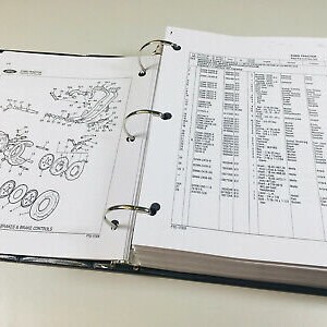 Ford 3910 4110 4610 Tractor Parts Assembly Manual Catalog Book ...