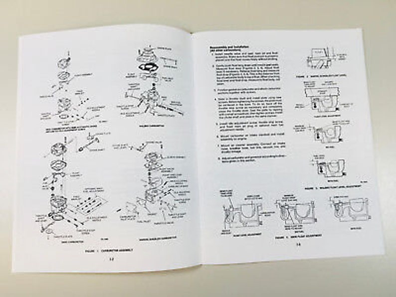 Case 448 Garden Tractor Onan B48M 18hp Engine Service Repair Manual ...