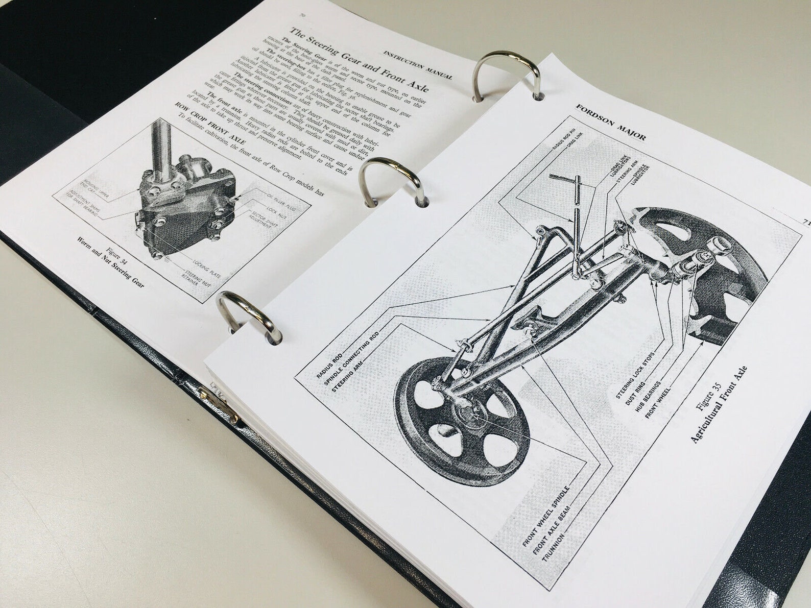 Ford Fordson Major Power Major Tractor Factory Service Repair Manual ...
