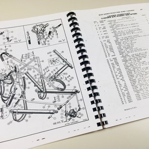 J I Case Model 32 & 32S Backhoe 32 Loader 530ck Tractor Parts Catalog ...