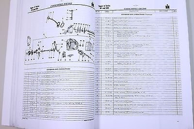 International Ih Super W6 Wd6 Tractor Parts Assembly Manual Catalog ...