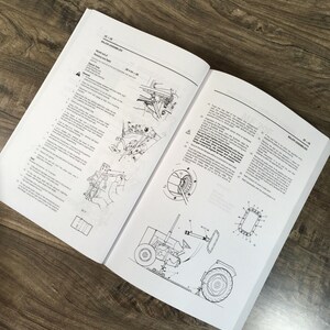 Massey Ferguson 20F Tractor Loader Service Parts Manual Repair Shop Set ...
