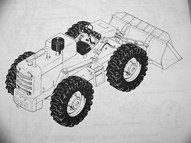 J I Case W8B Loader Parts Manual Catalog Assembly Exploded - Etsy
