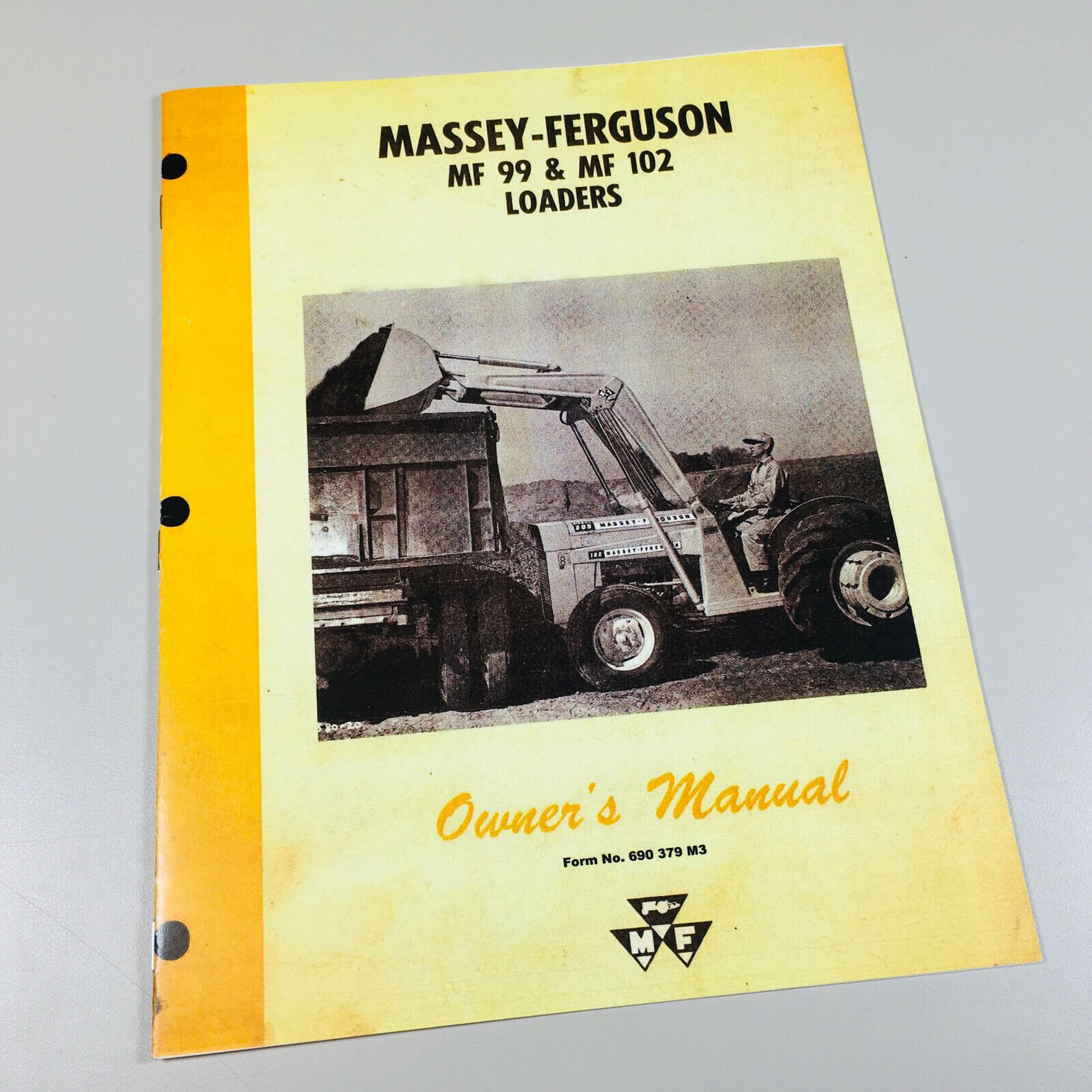 Massey Ferguson Mf 99 102 Utility Loader Operators Owners Manual Maintenance - Etsy