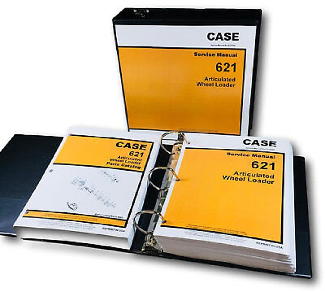 Case 621 Articulated Wheel Loader Service Parts Catalog - Etsy