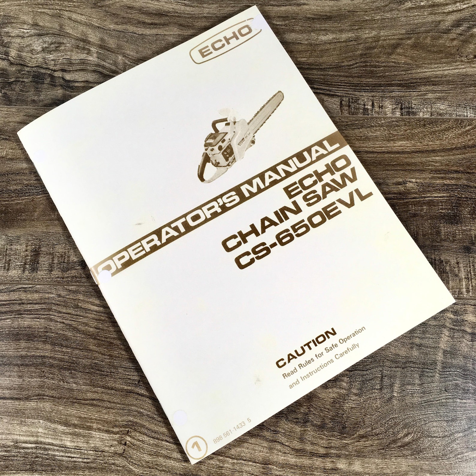 Echo Chainsaw Cs-650evl Operators Owners Manual Chain Saw Maintenance Specs Oil - Etsy