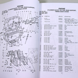 Long 2360 2460 2510 Tractor Service Repair Shop Manual Parts Catalog ...