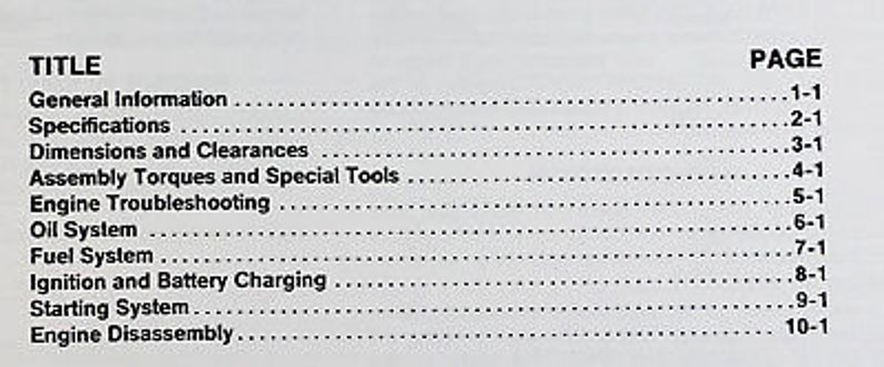 Onan B43M 16hp B48M 18hp Engine Service Repair Manual Shop Book ...