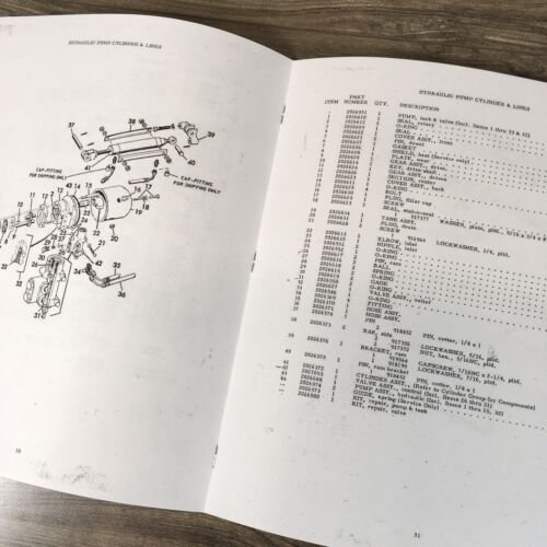 Allis Chalmers B110 B112 Tractor Parts Manual Catalog Book Assembly ...