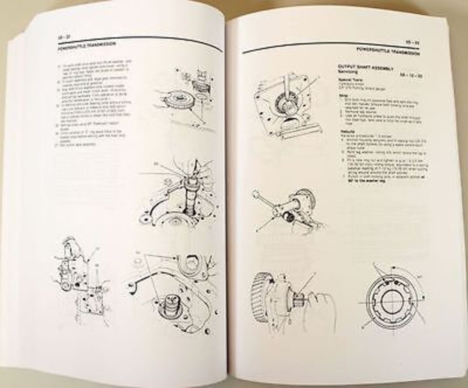 Massey Ferguson Mf 30E Tractor Loader Backhoe Service Manual - Etsy