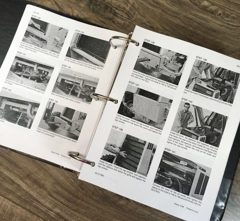 Case 780D Backhoe Loader Service Manual Parts Catalog Operators Owners ...