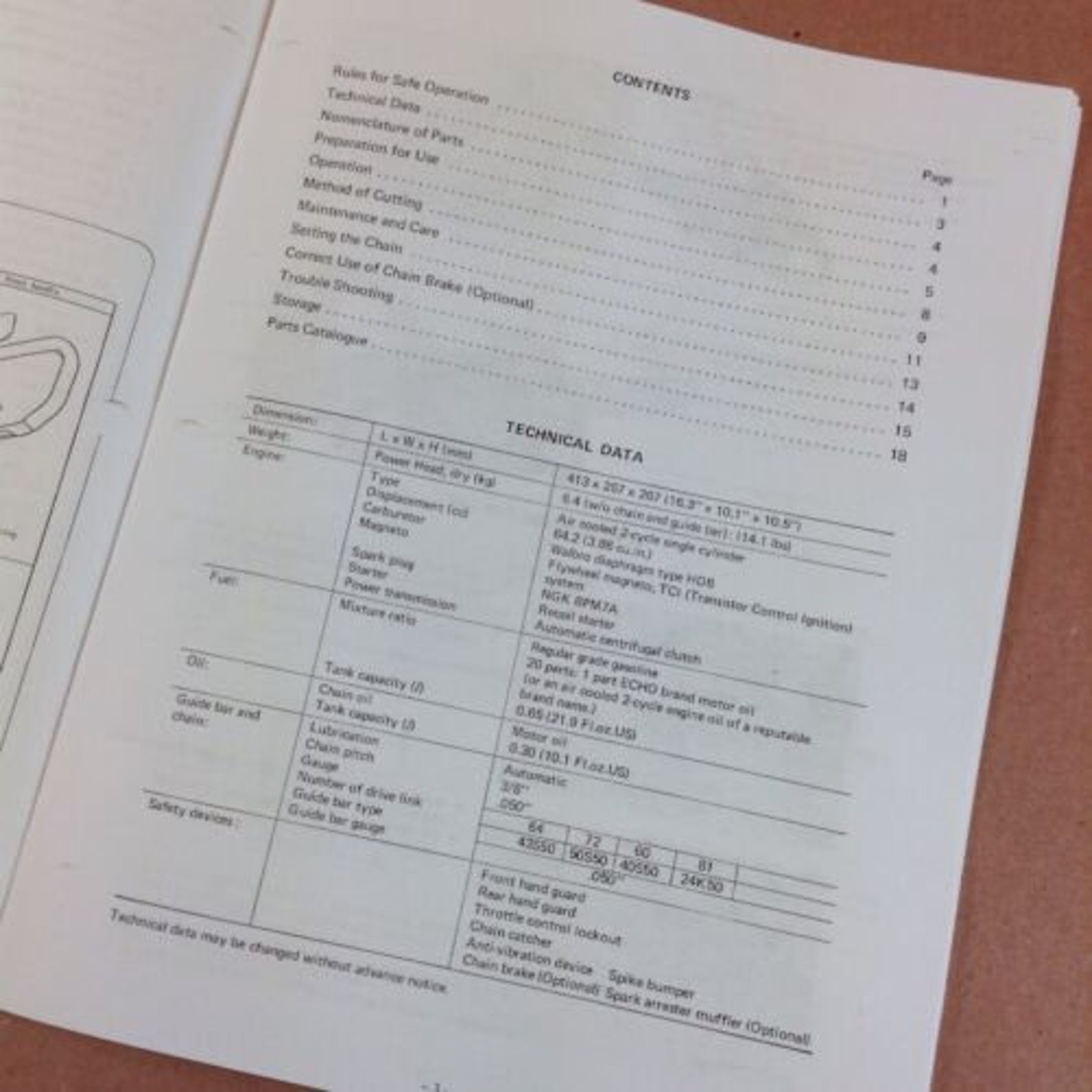 Echo Chainsaw Cs-650evl Operators Owners Manual Chain Saw - Etsy