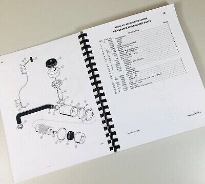 J I Case W11 Articulated Loader Parts Manual Catalog Assembly Exploded ...