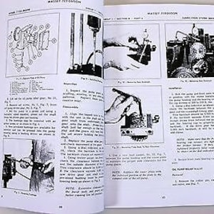 Massey Ferguson Mf 202 204 Tractor Service Repair Workshop Manual ...