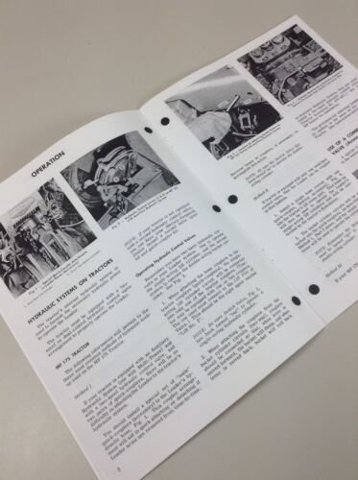 Massey Ferguson Mf 90 Farm Loader Operators Owners Manual - Etsy