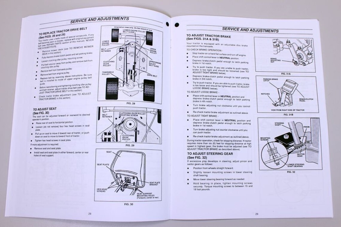 Craftsman 536.255860 Lawn Mower Garden Tractor Owners Operators Parts ...