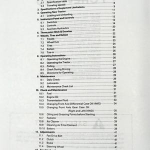 Kubota B9200hst Tractor Operators Owners Manual Maintenance ...