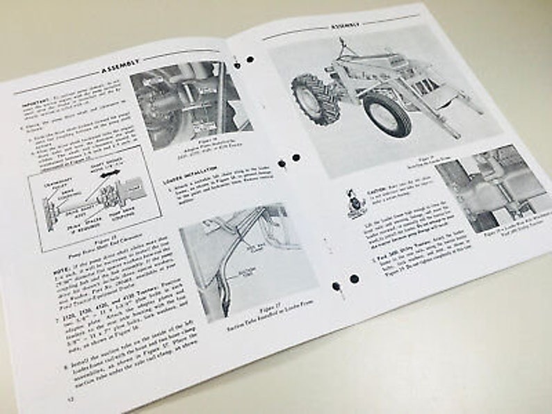 Ford Series 730 Loader Assembly Manual Owners Operators - Etsy