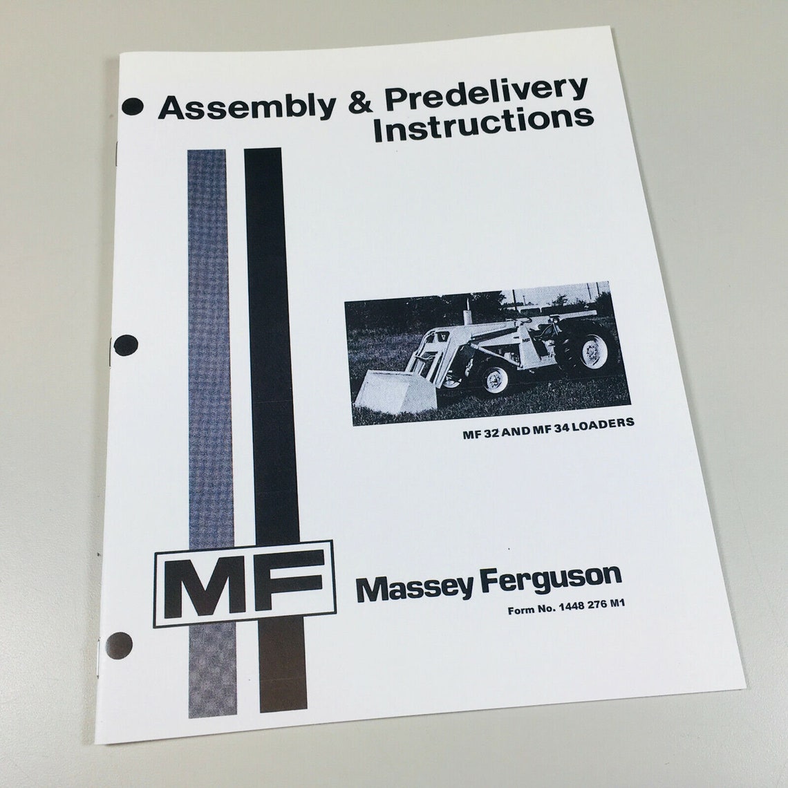 Massey Ferguson Mf 32 34 Loader Assembly Predilivery Instructions ...
