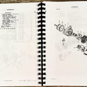Massey Ferguson Mf 250 Tractor Parts Catalog Manual Book Exploded View ...