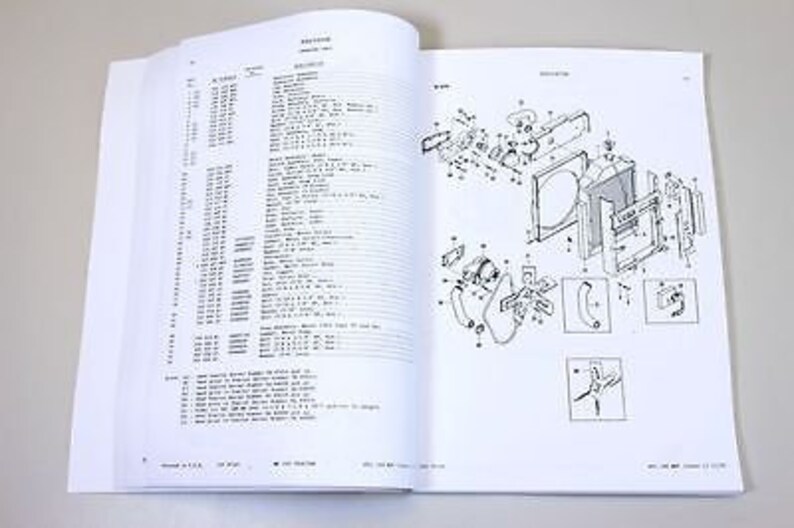 Set Massey Ferguson 165 Tractor Parts Service Repair Shop Manual Workshop Mf165 - Etsy