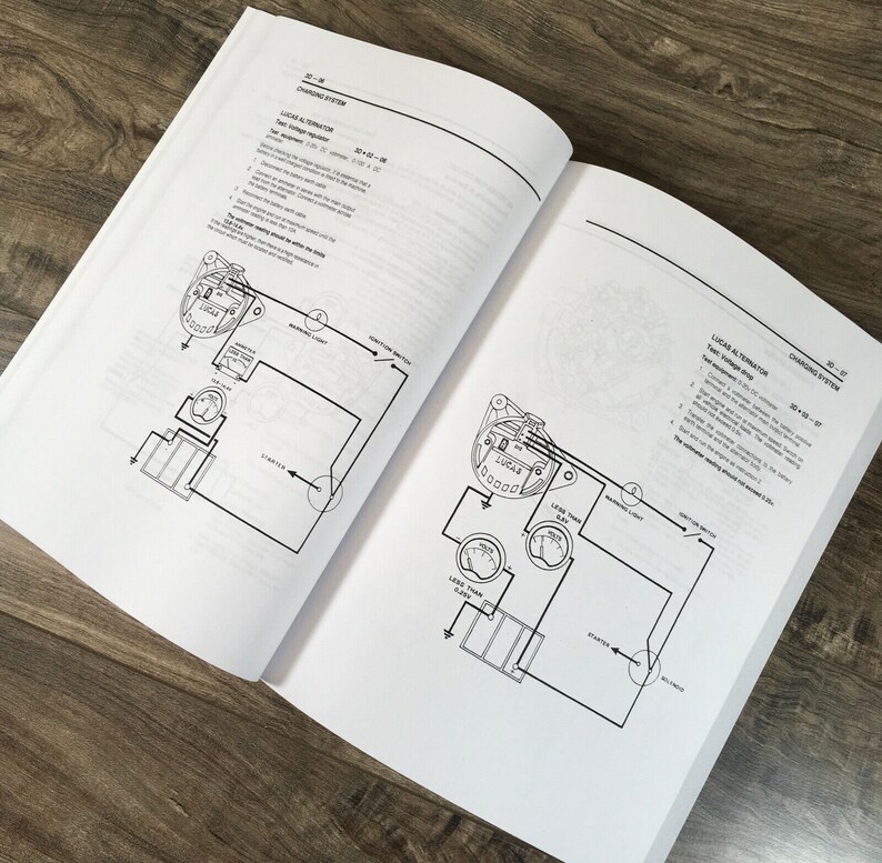 Massey Ferguson 20F Tractor Loader Service Parts Manual Repair - Etsy