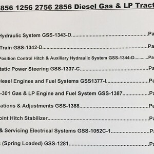 Farmall International 856 Gas Tractor Service Parts Manual Set Shop ...
