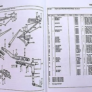 Ford 9N 2N 8N Tractor Assembly Parts Manual Catalog Book Exploded View ...