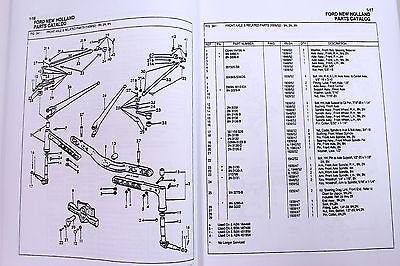 Ford 9N 2N 8N Tractor Assembly Parts Manual Catalog Book Exploded View ...