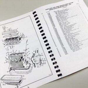 Case 320B 420B 420bd Wheel Tractor Backhoe Loader Parts Manual Catalog ...