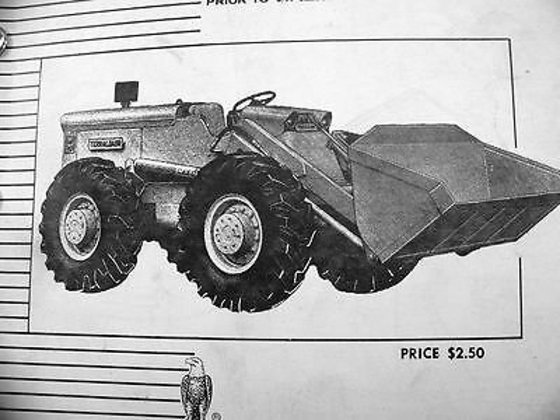 J I Case W10 Industrial Unit Loader Parts Manual Catalog - Etsy