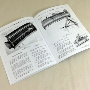 Ford 907 Series Flail Mower Parts Operators Manual Owners Set Assembly ...