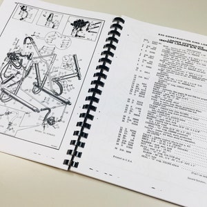 J I Case Model 32 & 32S Backhoe 32 Loader 530ck Tractor Parts Catalog ...