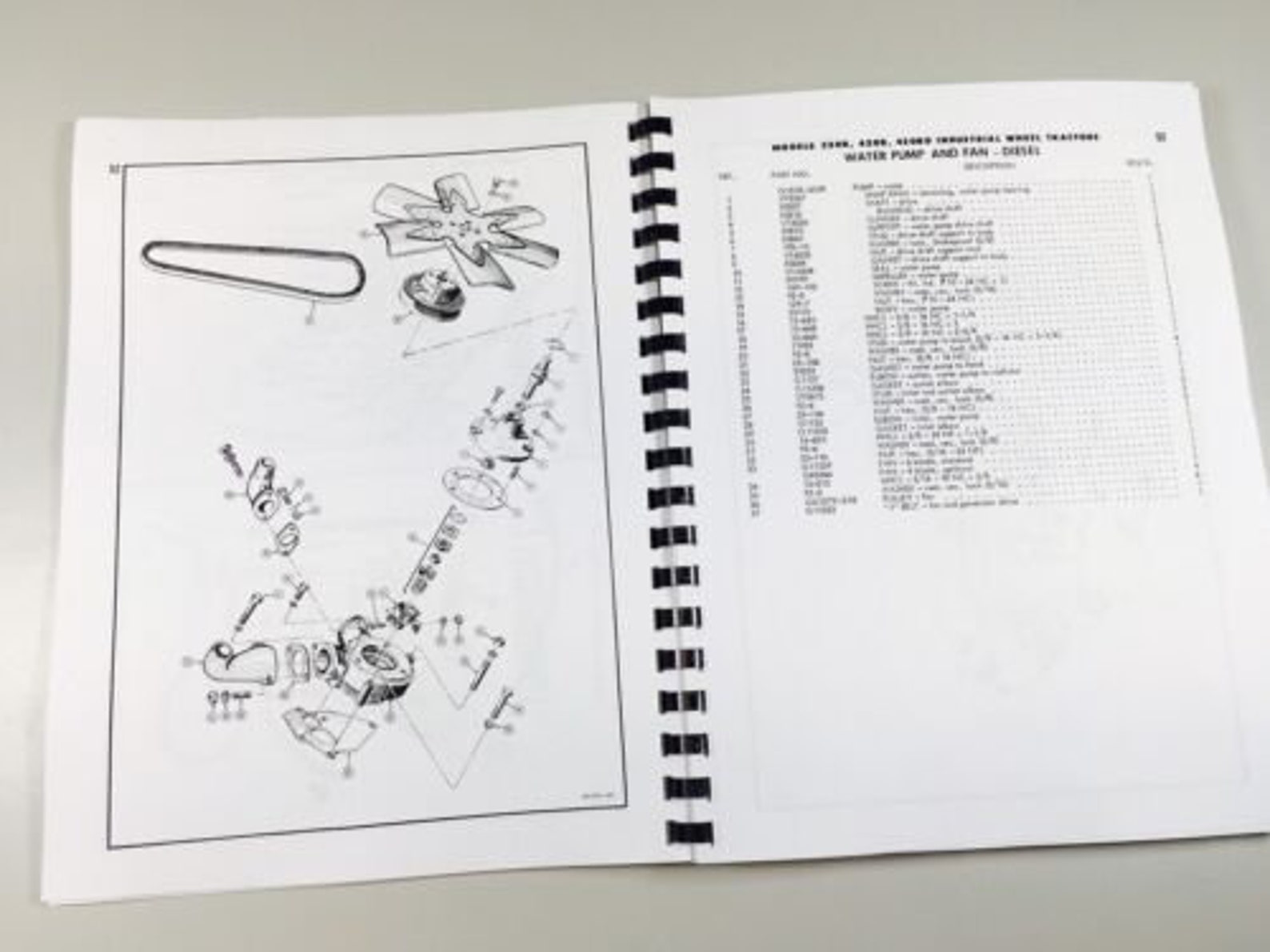 Case 320B 420B 420bd Wheel Tractor Backhoe Loader Parts Manual - Etsy