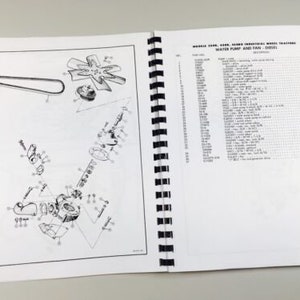 Case 320B 420B 420bd Wheel Tractor Backhoe Loader Parts Manual Catalog ...