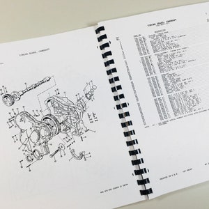 Massey Ferguson Mf 250 Tractor Parts Catalog Manual Book Exploded View ...