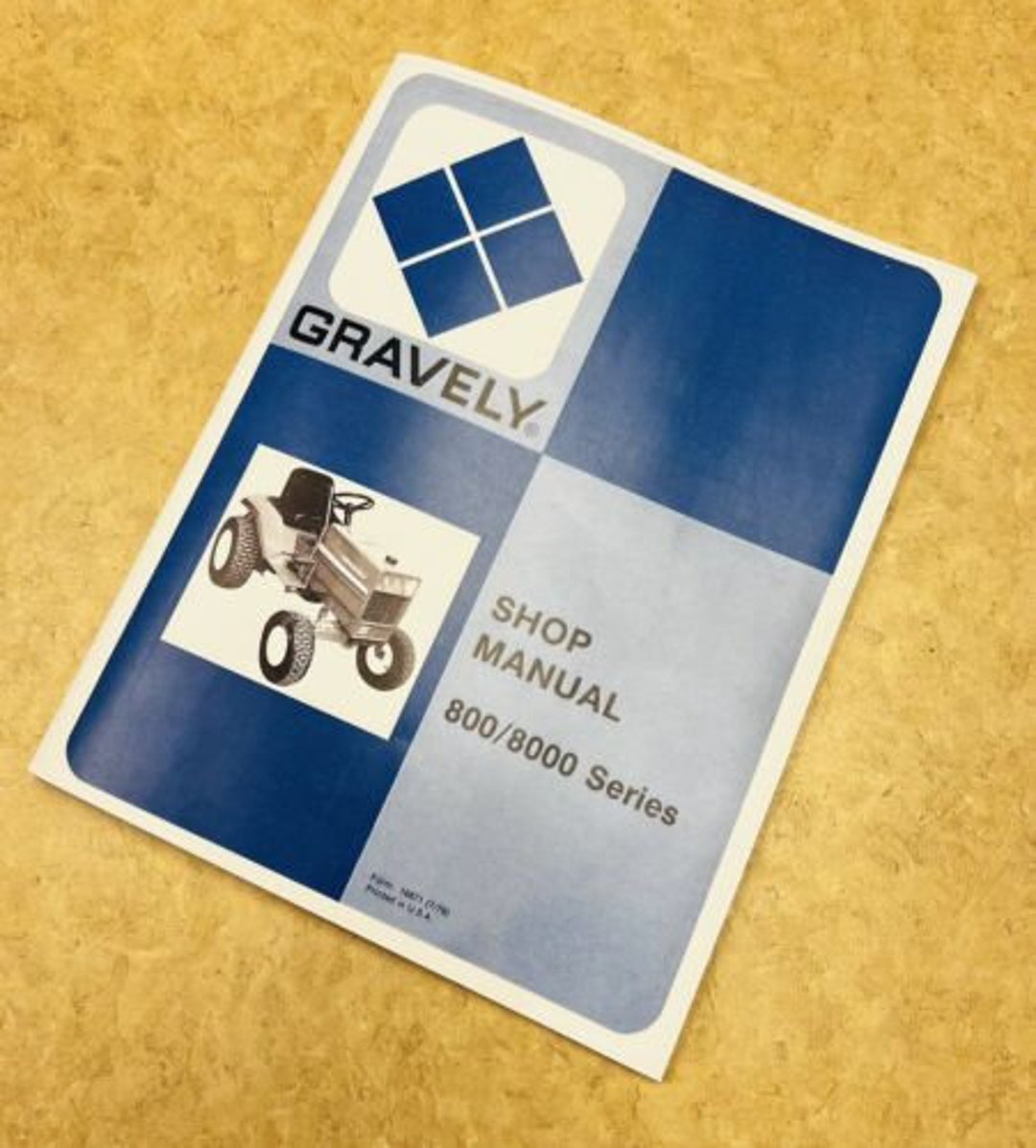 Gravely 8000 8102 8122 8123 8126 8127 Garden Tractor Service Manual ...