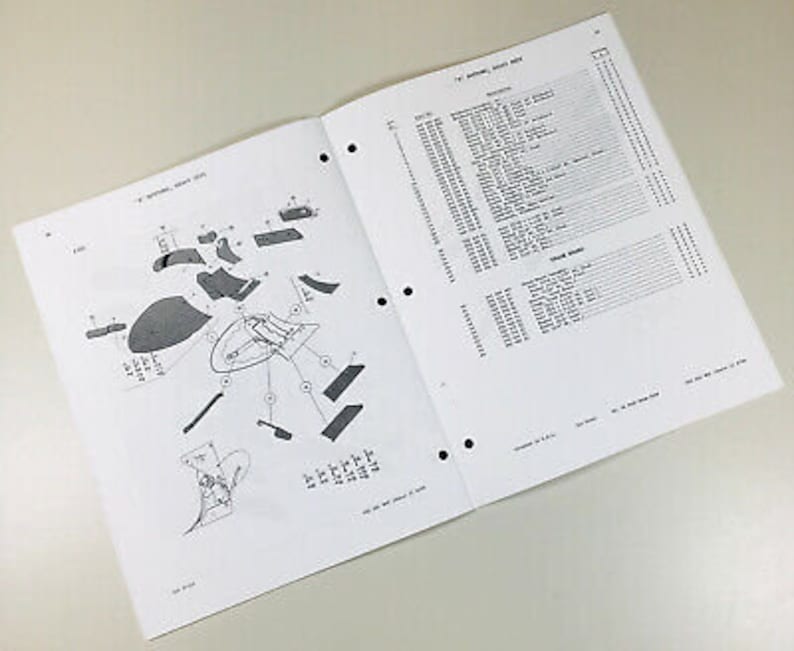 Massey Ferguson 74 Trip Beam Plow Parts Manual Catalog - Etsy