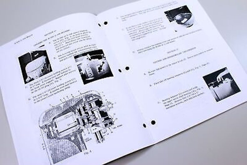 Hobart H600 L800 Mixer Shop Manual Technical Service Repair Book - Etsy