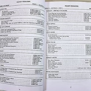 Massey Ferguson Mf 202 204 Tractor Service Repair Workshop Manual ...