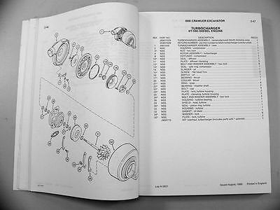 Case 888 Crawler Track Excavator Parts Manual Catalog Exploded Views ...