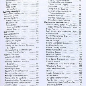 Case 580E 580se 580 Super E Loader Backhoe Service Parts Operators ...