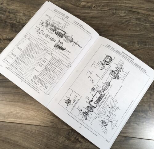 Wisconsin TJD THD TH Engine Service Parts Operators Manual Set Repair ...