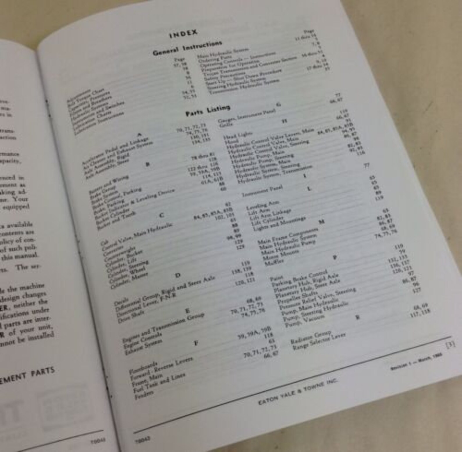 Trojan Tractor Shovels Model 134-A Operators Owners Instructions ...