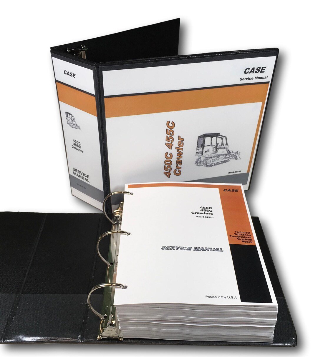 Case 450C 455C Crawler Loader Dozer Service Manual Repair Shop ...