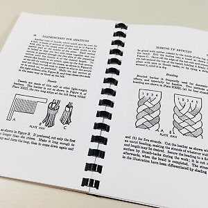 Leathercraft Leather Pattern Hide How to Tool Stamp Punch Belt Skive ...