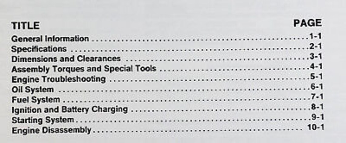 Onan B48M 18hp Gas Engine Service Manual Parts Catalog Shop Book ...